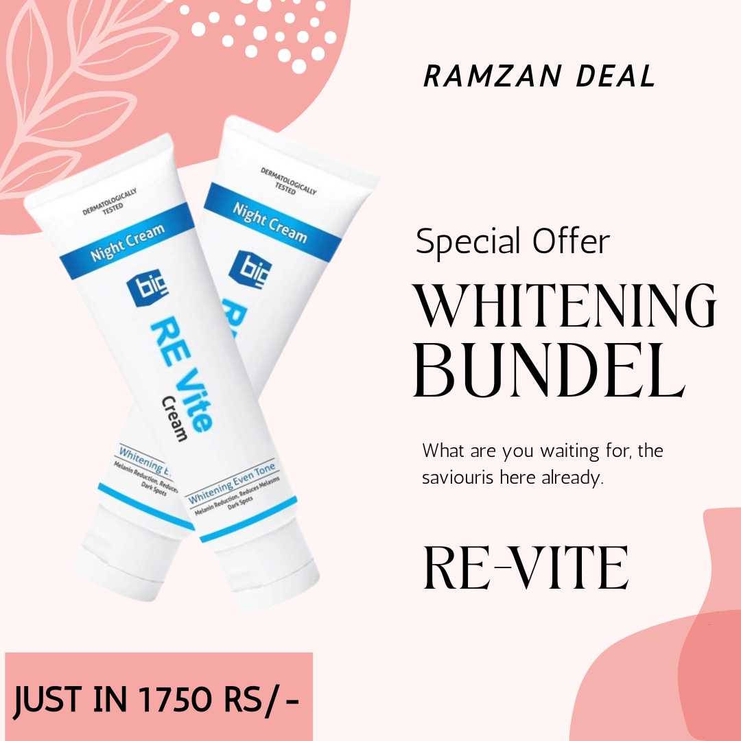Whitening Bundle (Re vite cream)